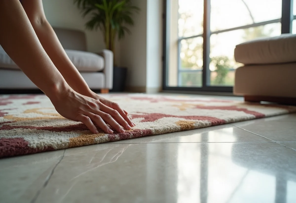Conseils pour maintenir un tapis sur le carrelage : 5 astuces efficaces ...